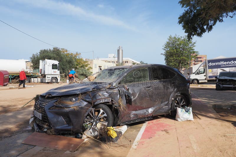 The Aftermath of Hurricane Dana in Valencia, Spain - Devastating ...