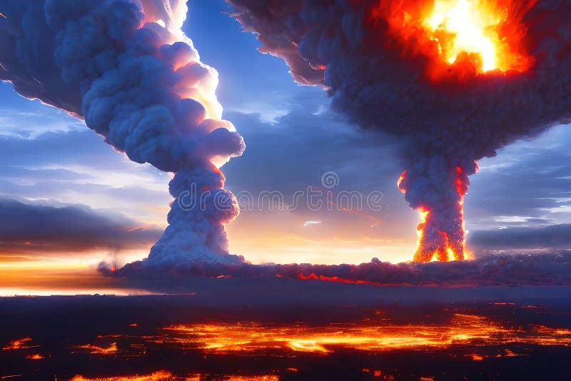 Aftermath of a Nuclear Explosion Which Causes End of Current Human Race ...