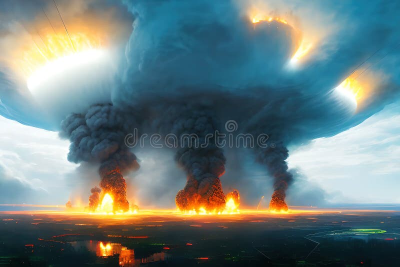 Aftermath of a Nuclear Explosion Which Causes End of Current Human Race ...