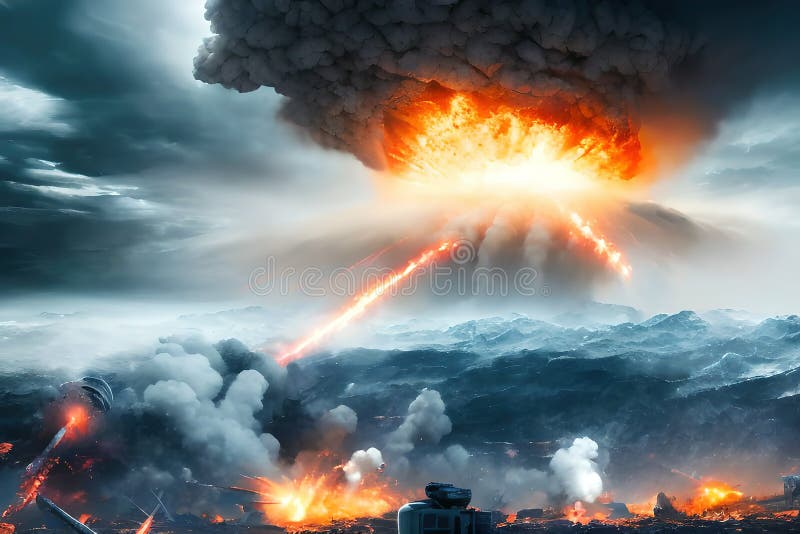 Aftermath of a Nuclear Explosion Which Causes End of Current Human Race ...