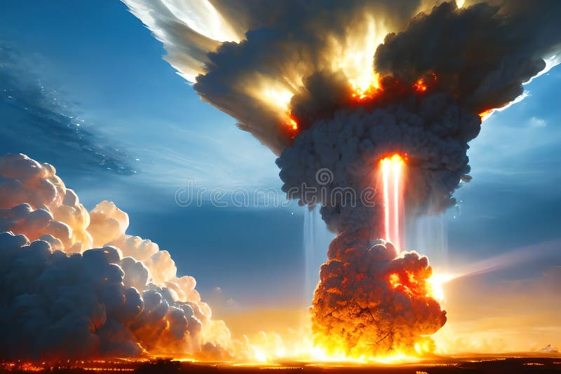 Aftermath of a Nuclear Explosion Which Causes End of Current Human Race ...