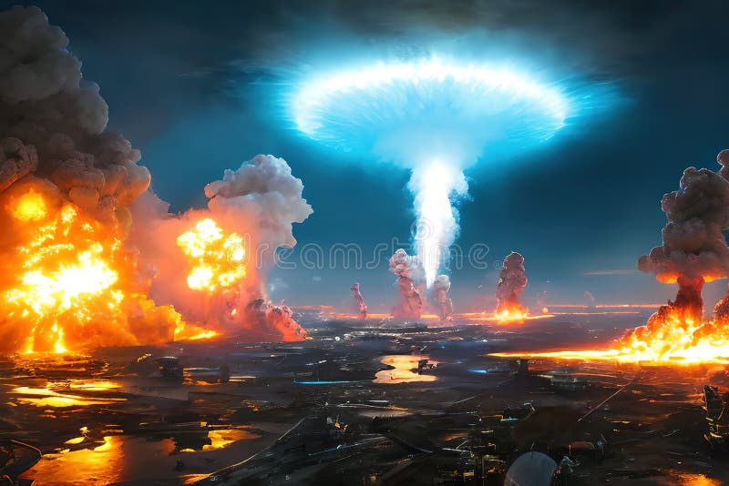 Aftermath of a Nuclear Explosion Which Causes End of Current Human Race ...