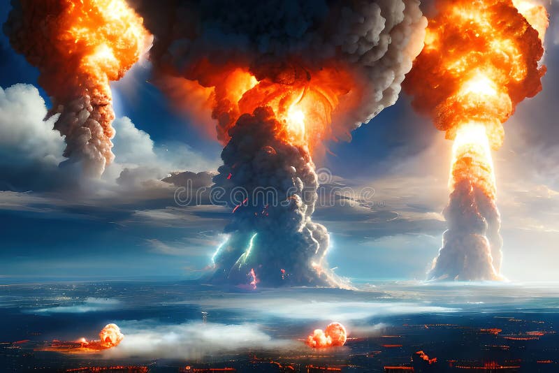 Aftermath of a Nuclear Explosion Which Causes End of Current Human Race ...