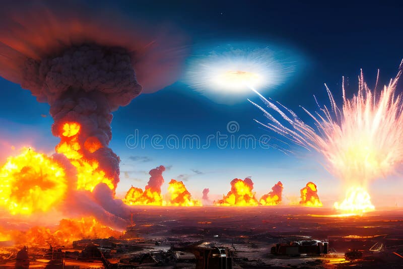 Aftermath of a Nuclear Explosion Which Causes End of Current Human Race ...