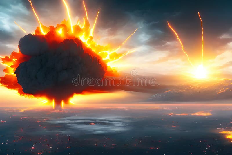 Aftermath of a Nuclear Explosion Which Causes End of Current Human Race ...