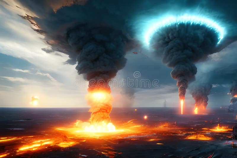 Aftermath of a Nuclear Explosion Which Causes End of Current Human Race ...