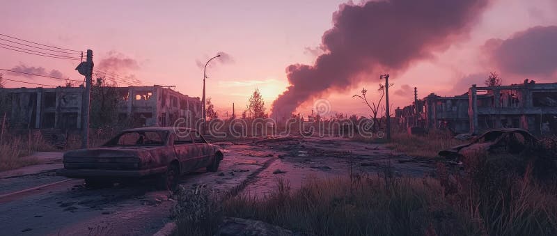 The Aftermath of Nuclear War Has Left an Apocalyptic Landscape with ...