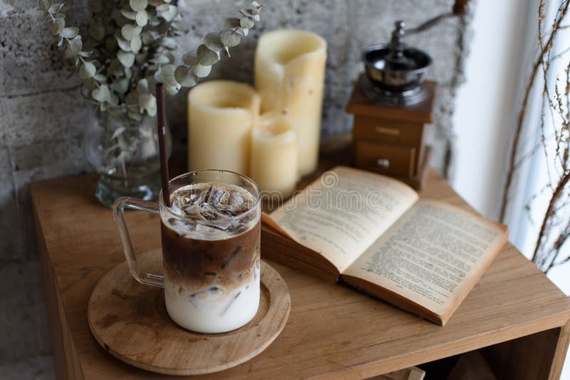 The afternoon coffee break stock image. Image of afternoon - 123834357