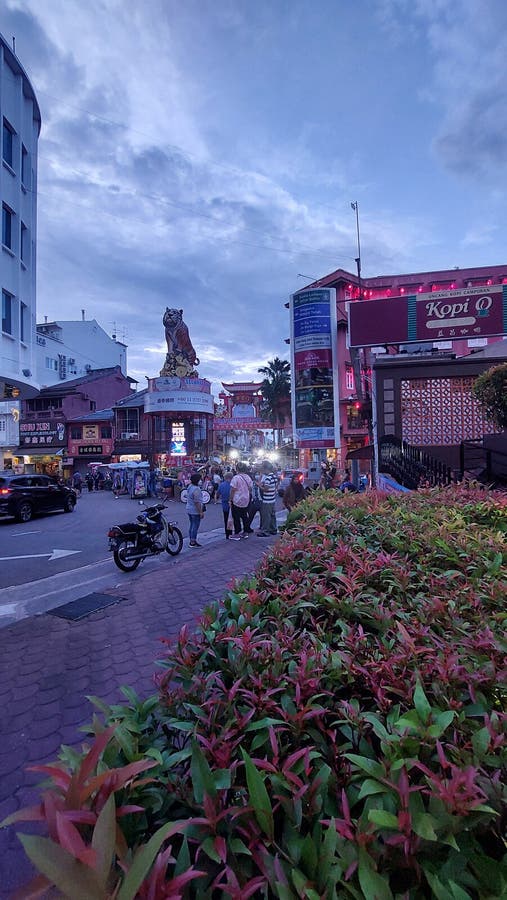 Afternoon at Jonker Street, Malaysia Editorial Photography - Image of ...