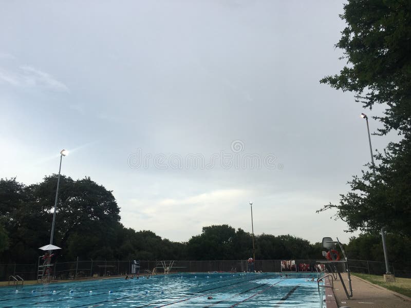 Afternoon at pool! stock image. Image of grey, peace - 97196835