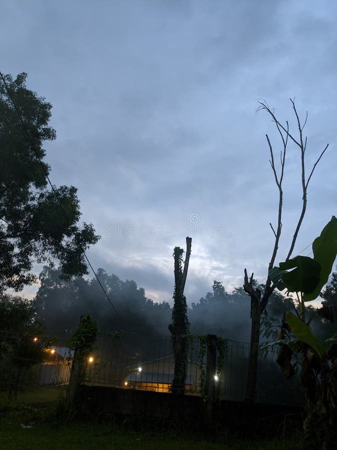 Afternoon scenery in sky stock image. Image of enjoy - 265949869