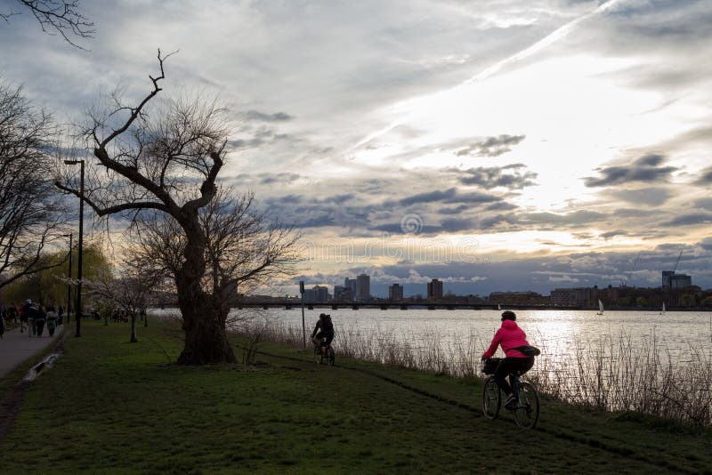 Springtime in Boston, Massachusetts Editorial Stock Photo - Image of ...