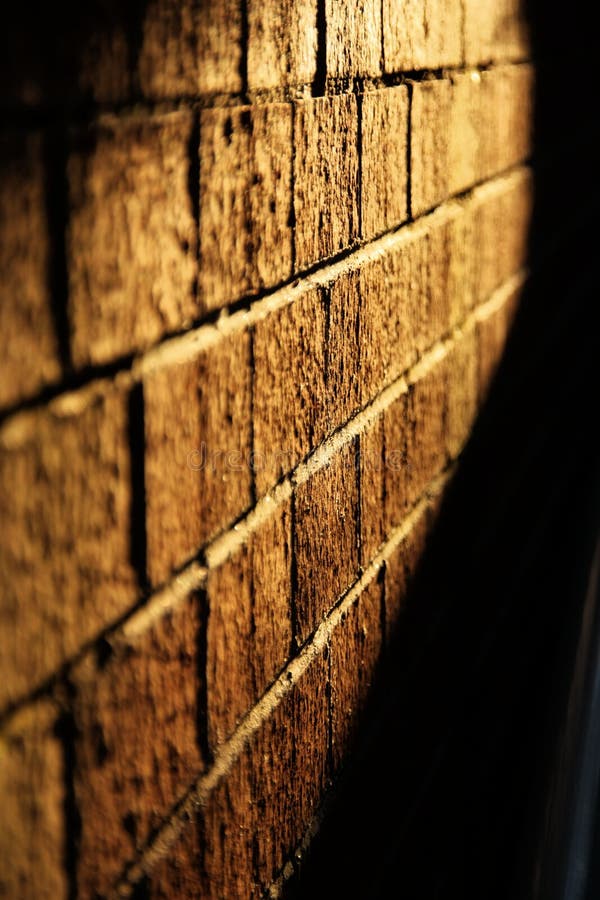 Afternoon Sunset Brick Wall Stock Photo - Image of brick, time: 15248336