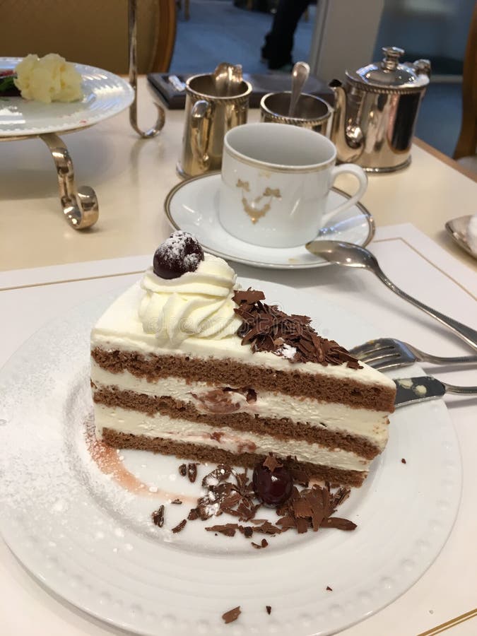 Afternoon tea cake stock photo. Image of cake, sweet - 158417130