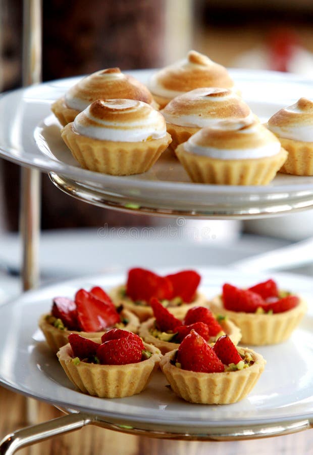 Afternoon tea dessert stock image. Image of food, delicious - 143681991