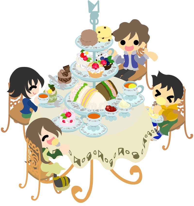 Afternoon Tea Stock Illustrations – 13,332 Afternoon Tea Stock ...