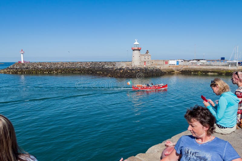 Afternoon View of the Beautiful Howth Harbour Editorial Photography ...