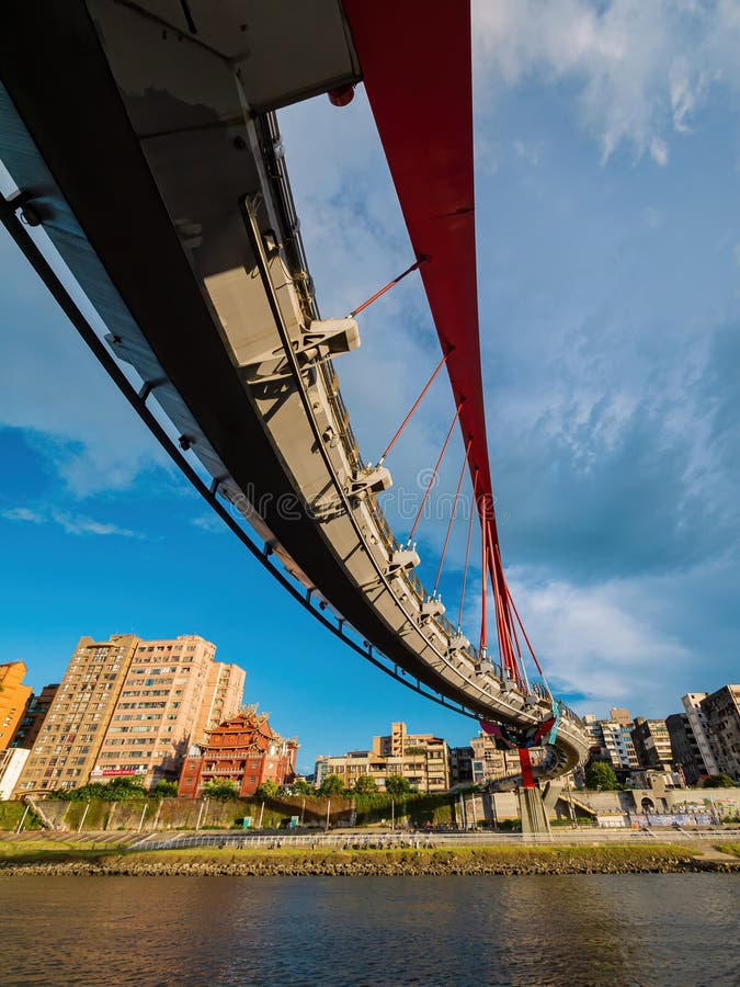 Afternoon View of the Beautiful Rainbow Bridge Stock Photo - Image of ...