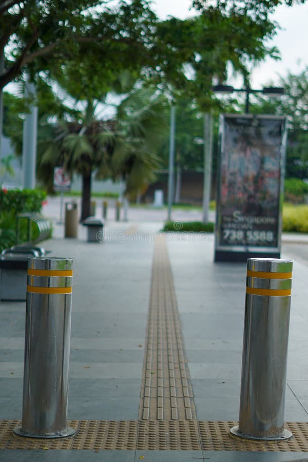 Afternoon View on the Sidewalk of a Residential Complex in Medan ...