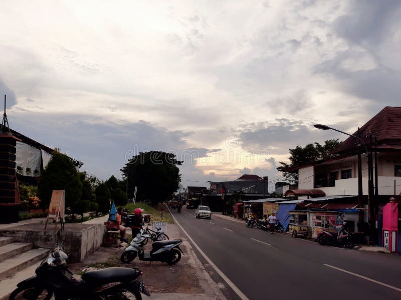 Afternoon View of Solo City Editorial Stock Photo - Image of april ...