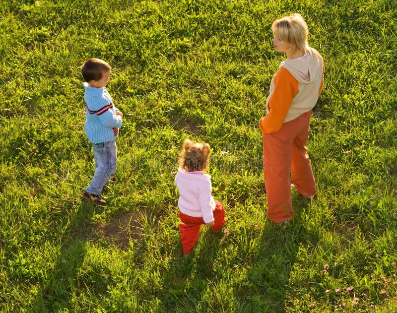Afternoon walk stock photo. Image of outdoors, parent - 3225132