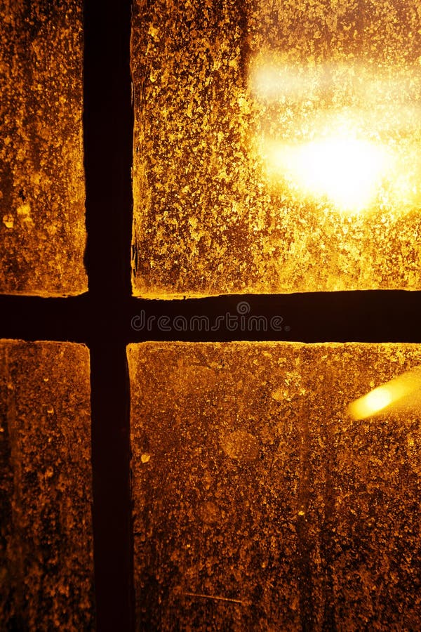 Afternoon Sun Back Lighting Stained Window Stock Image - Image of ...