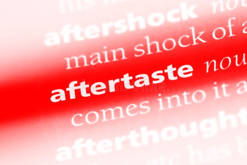 Aftertaste stock image. Image of writing, aftertaste - 114412049