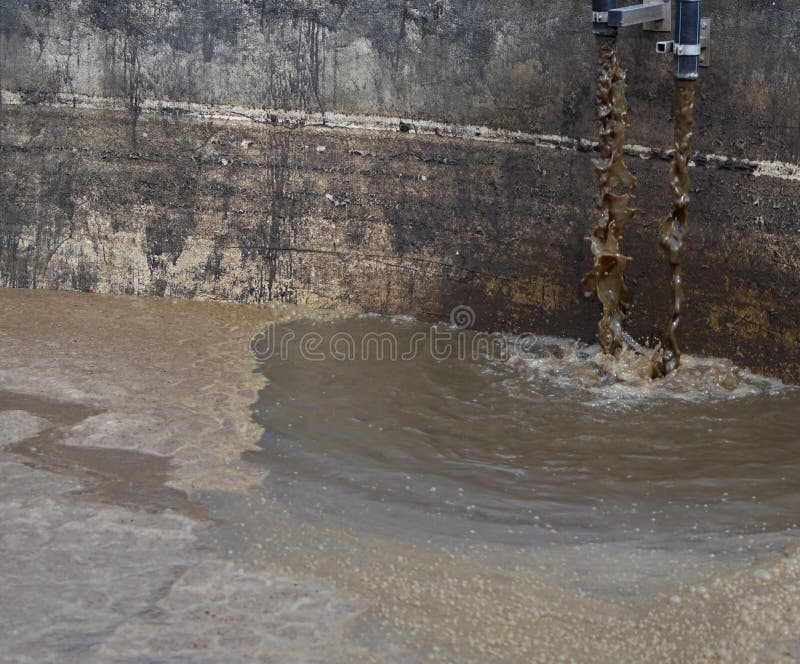 De Installatie Van De Behandeling Van Afvalwater Met Verdamping Stock ...