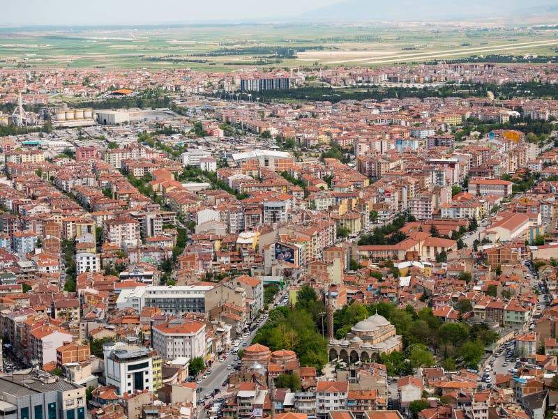 Afyon, Turkey - May 12, 2017: Colorful Ottoman Houses in Afyon ...