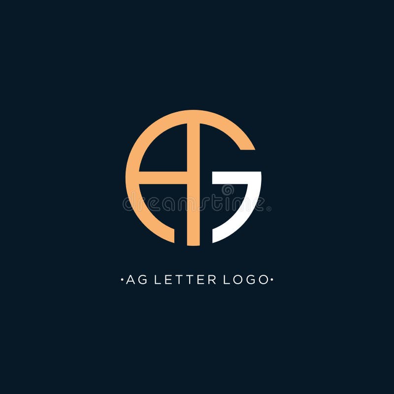 Ag Initials Logo Design Stock Illustrations – 589 Ag Initials Logo ...