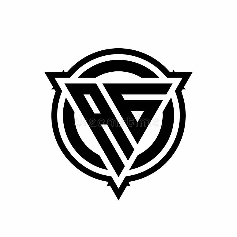 Ag Initials Logo Design Stock Illustrations – 574 Ag Initials Logo ...