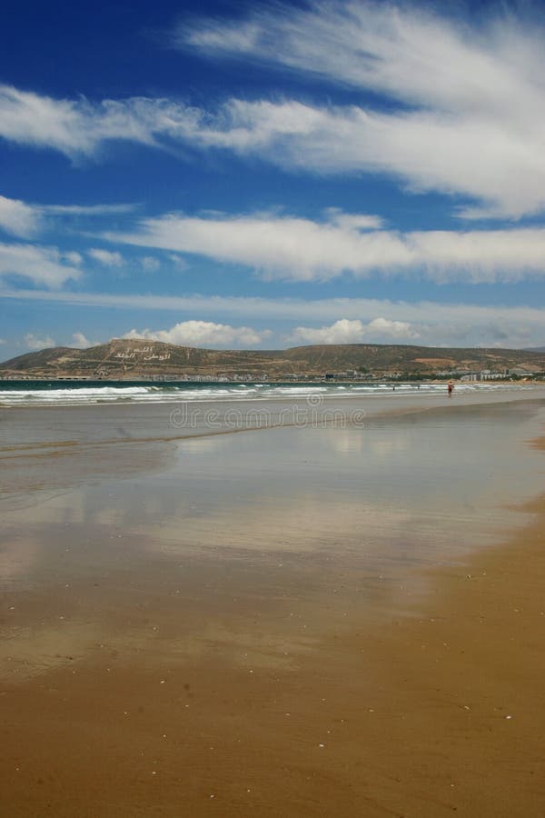 Agadir, Marrocos imagem de stock. Imagem de sinal, atlântico - 2566667