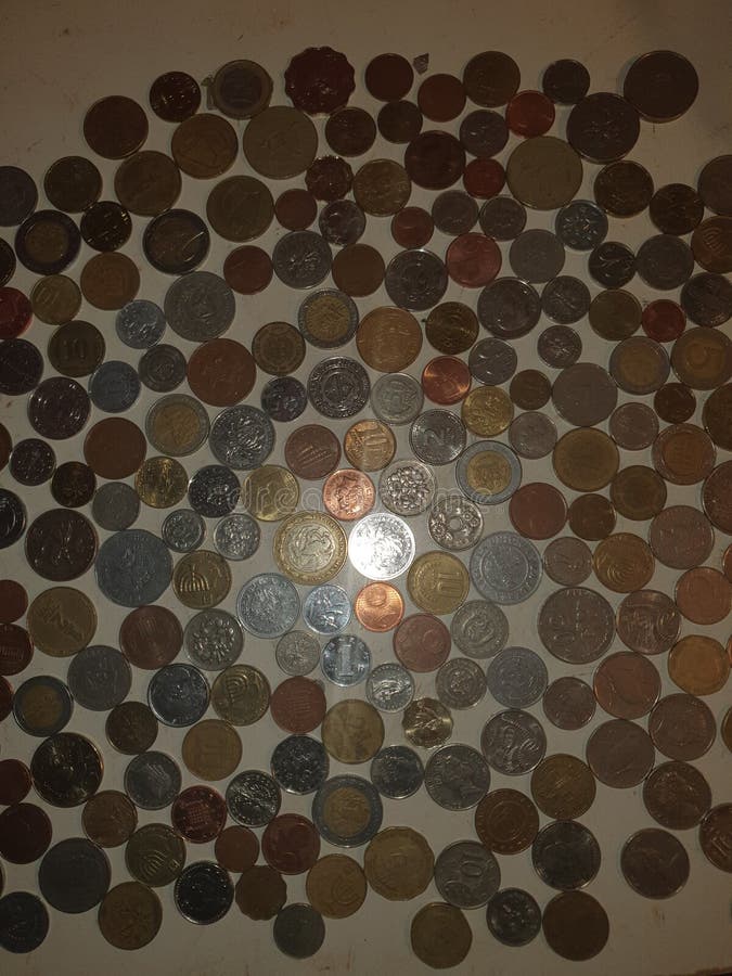 Foreign Coins stock image. Image of financial, europe - 29532641