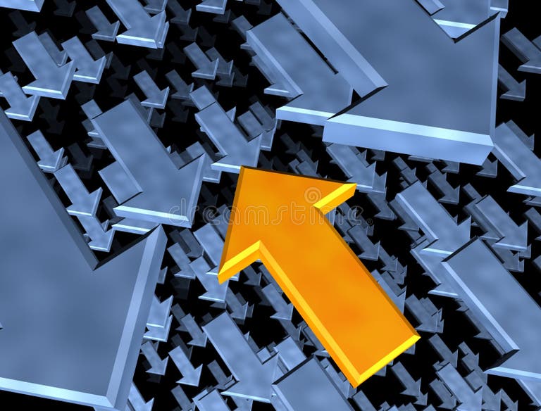 Against all Odds stock illustration. Illustration of passion - 107058