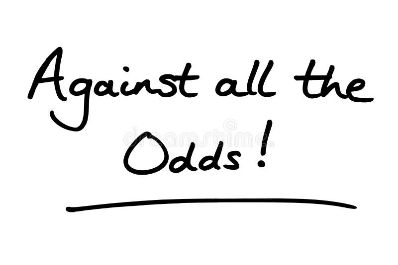 Against All Odds Stock Illustrations – 60 Against All Odds Stock ...