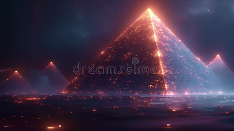 Against a Backdrop of Floating Data Points and Virtual Landscapes a 3D ...