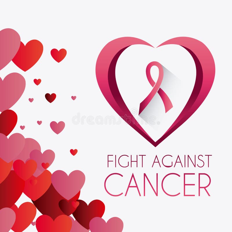 Against Breast Cancer Campaign Stock Vector - Illustration of medical ...