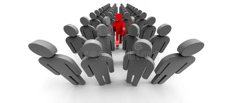 Against the flow stock illustration. Illustration of challenge - 63409078