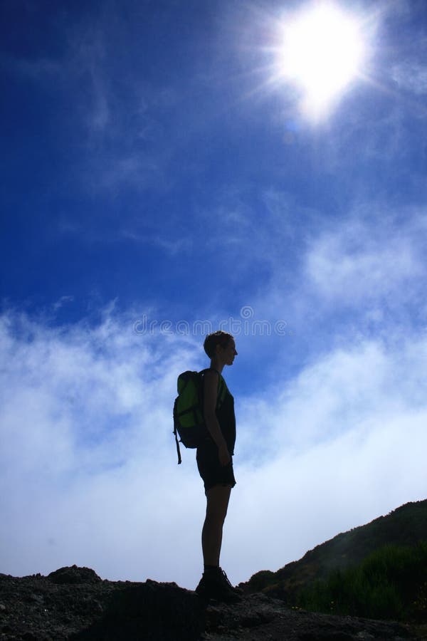 Against the sun stock image. Image of shining, side, standing - 6246407