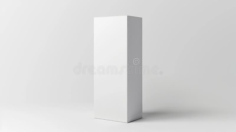 Tall White Box Blank Stock Illustrations – 2,912 Tall White Box Blank ...
