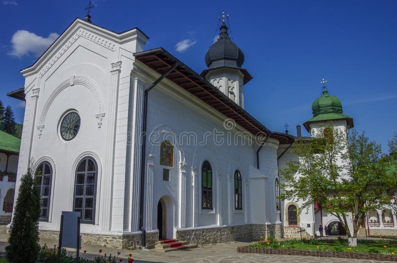 Agapia Orthodox Monastery, Neamt, Romania Stock Image - Image of ...