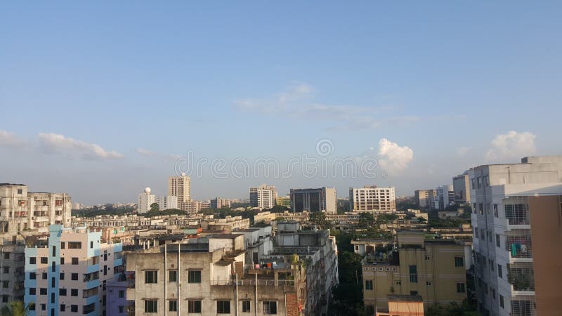 Agargon stock image. Image of buildings, cloudy, city - 165817273