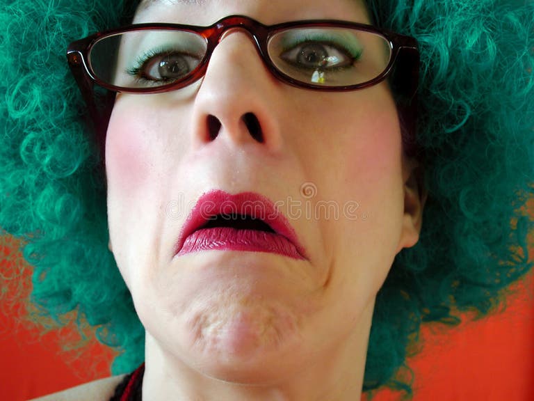 Agast Old Lady stock photo. Image of family, disgust, critical - 81716