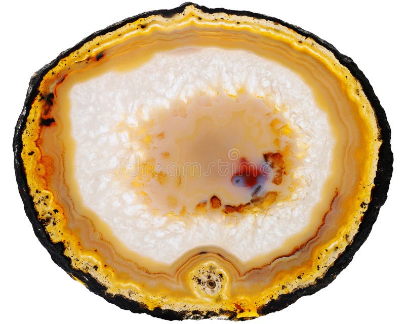 Rock slice stock photo. Image of banded, blue, white, slice - 5399948