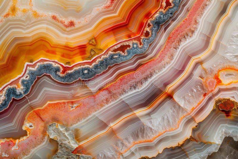 Agate Cut Texture Background, Gem Slice, Crystal Mineral Pattern ...