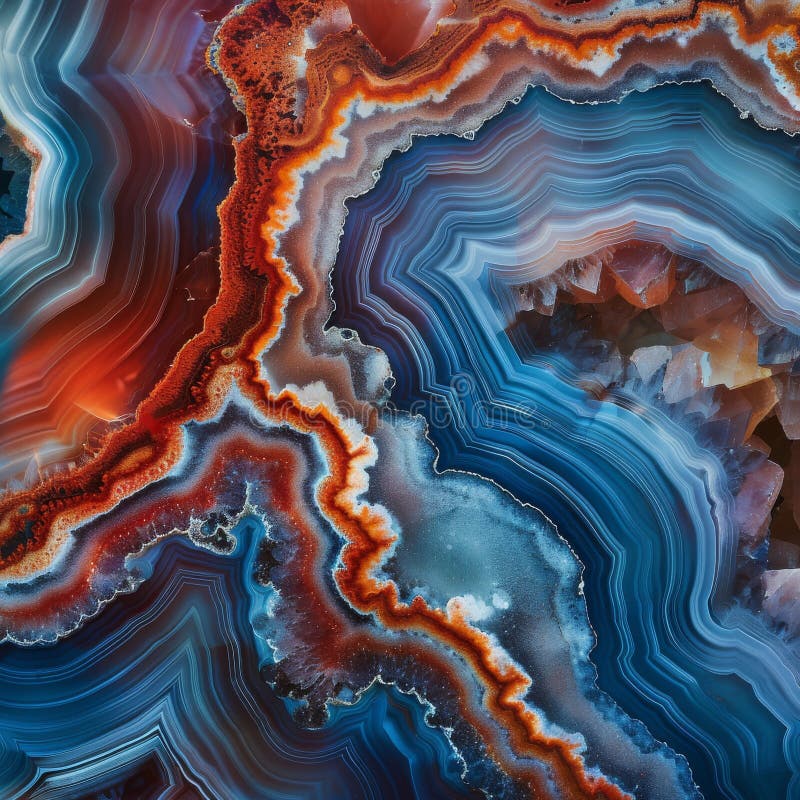 Agate Cut Texture Background, Gem Slice, Crystal Mineral Pattern ...