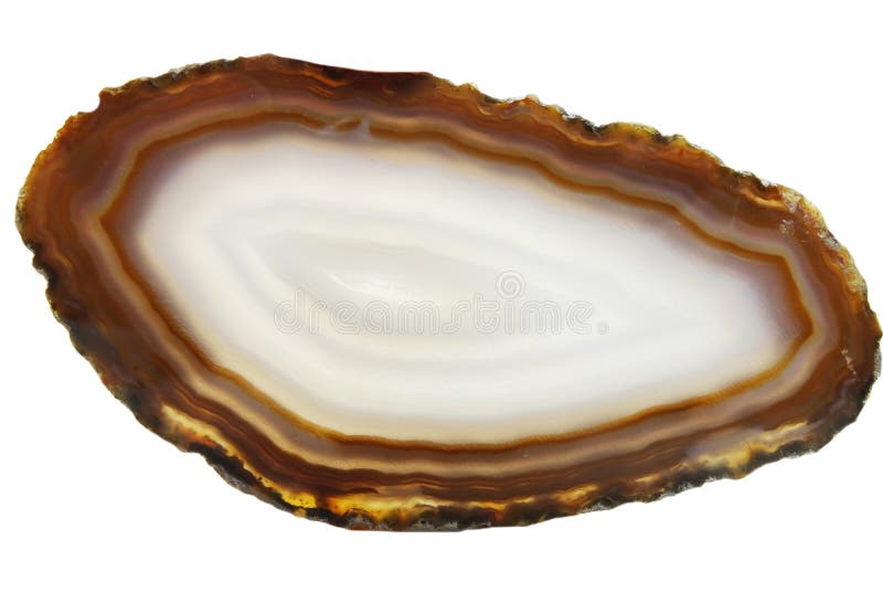 Red Agate Geode Geological Crystals Stock Image - Image of jewelery ...
