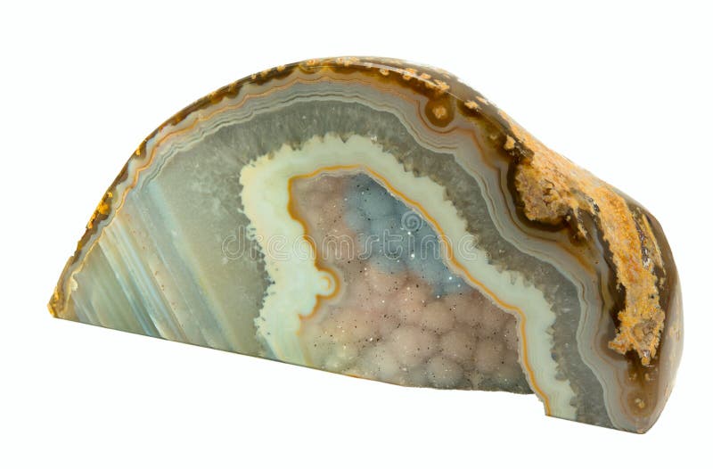 Agate geode stock image. Image of geode, decoration, cavity - 35742483