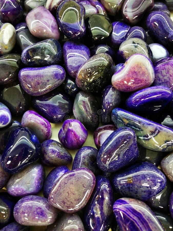 Agate Mineral Collection Texture Stock Photo - Image of abstract ...