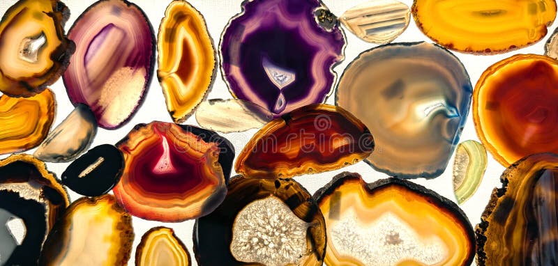Agate mineral texture stock image. Image of closeup - 373601775